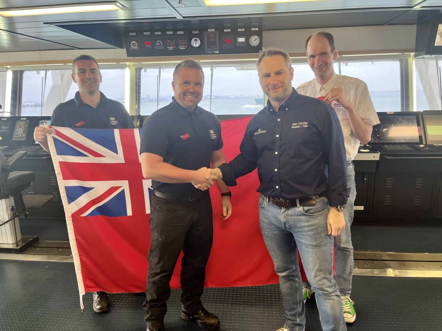 Stena Evolution has been Successfully Flagged to the UK Register ...